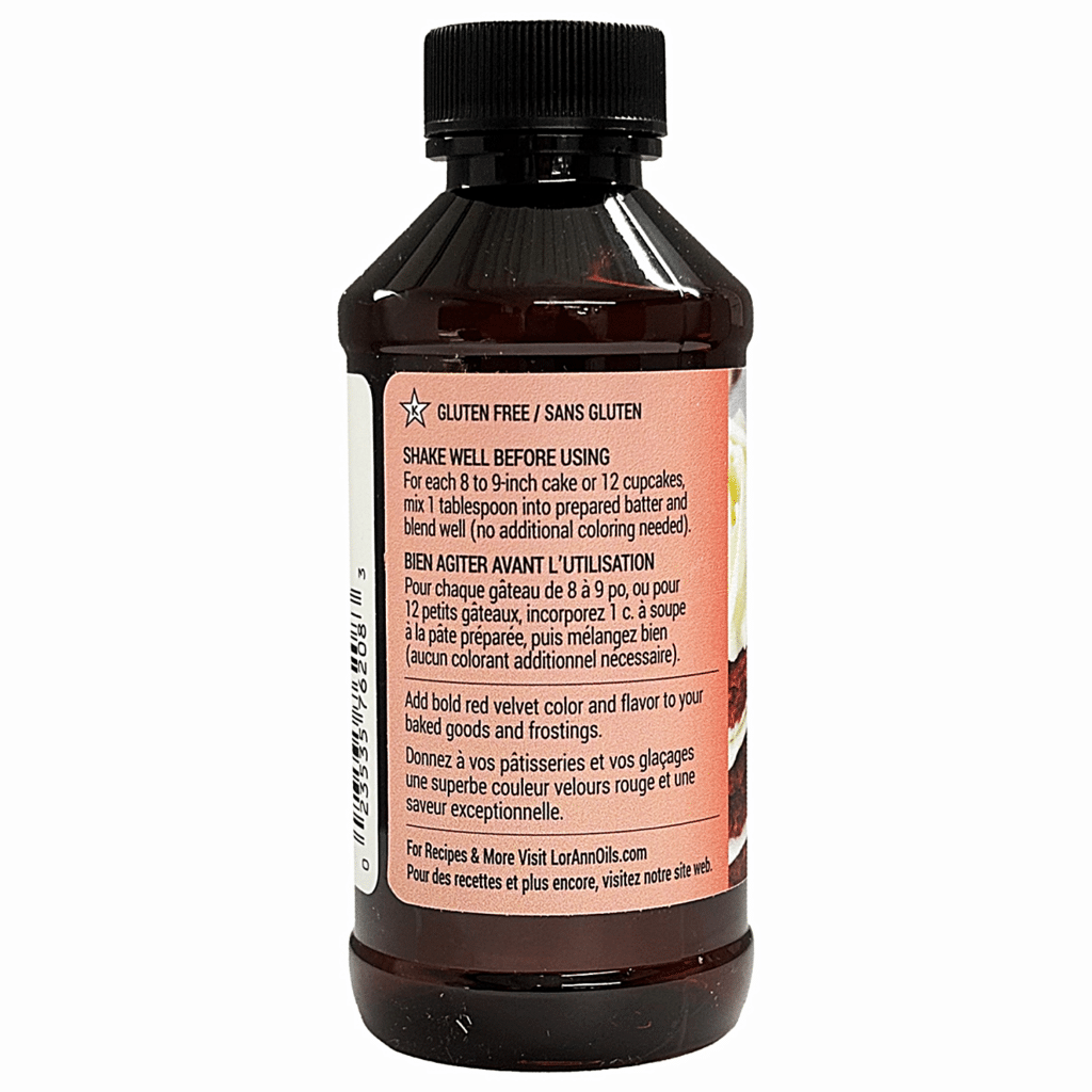 Red Velvet Cake Artificial Bakery Emulsion ~ 4 oz | Linnea's